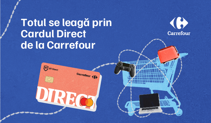 Totul se leagă prin Cardul Direct de la Carrefour | BT Direct